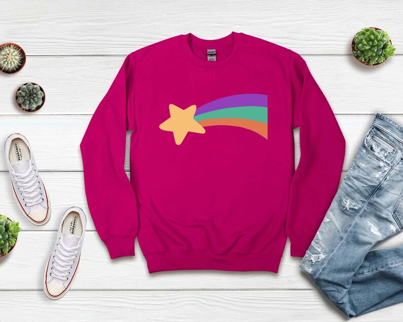 Mabel Pines Rainbow Star Sweatshirt Halloween Costume - Etsy