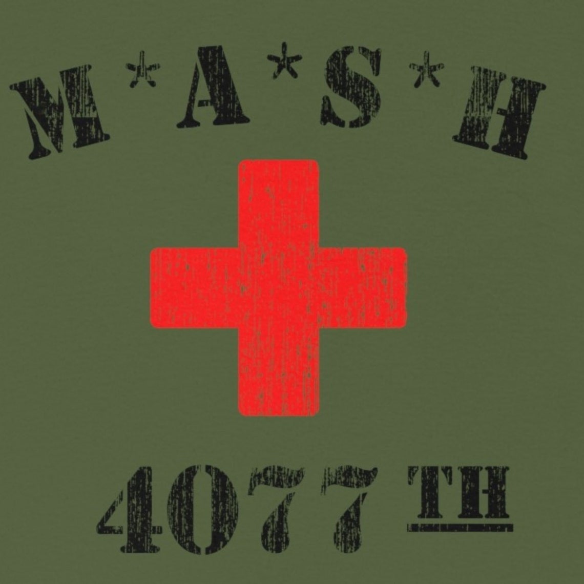 Mash4077th Tv Division Vintage Style Distressed Sitcom - Etsy