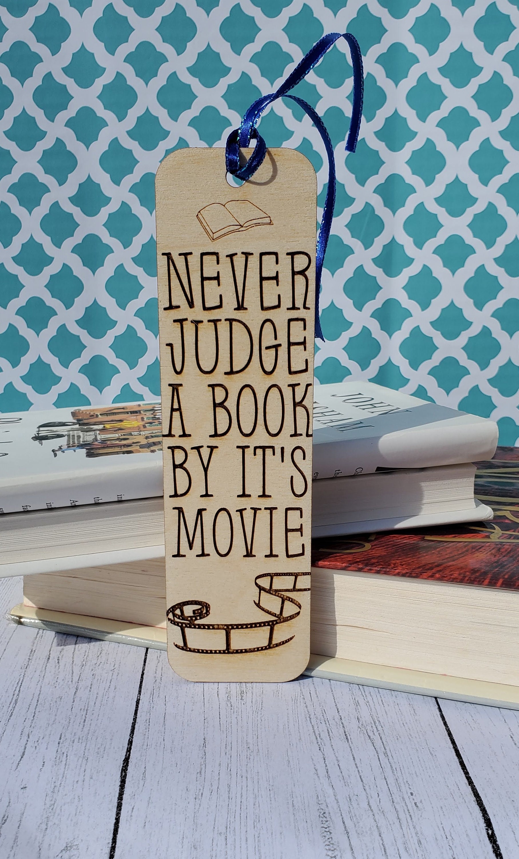 Bookmark/wood Engraved/ Funny Bookmark Sayings - Etsy