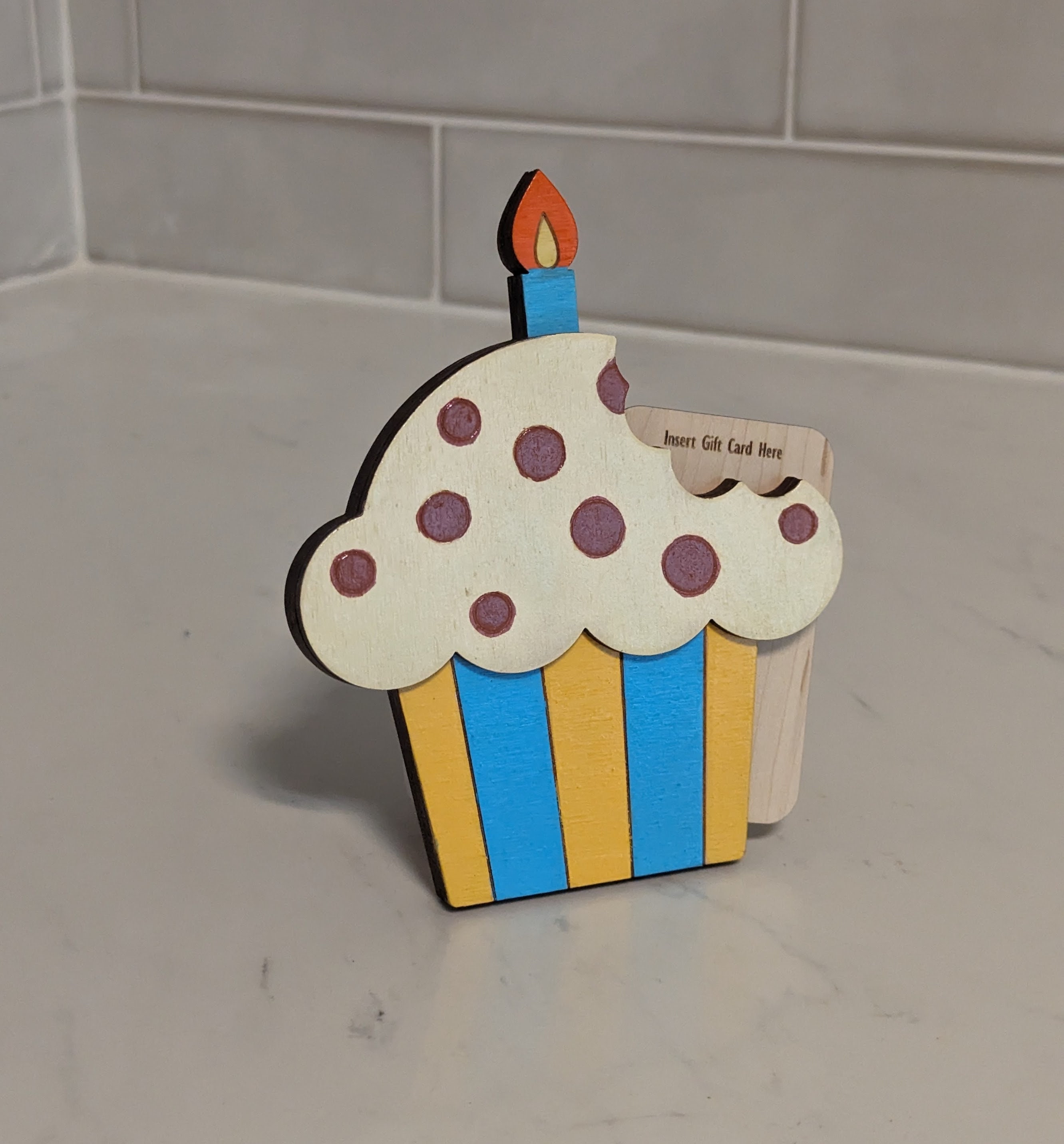 Cupcake Themed Gift Card Holder/ Birthday Gift/ Customizable Present - Etsy