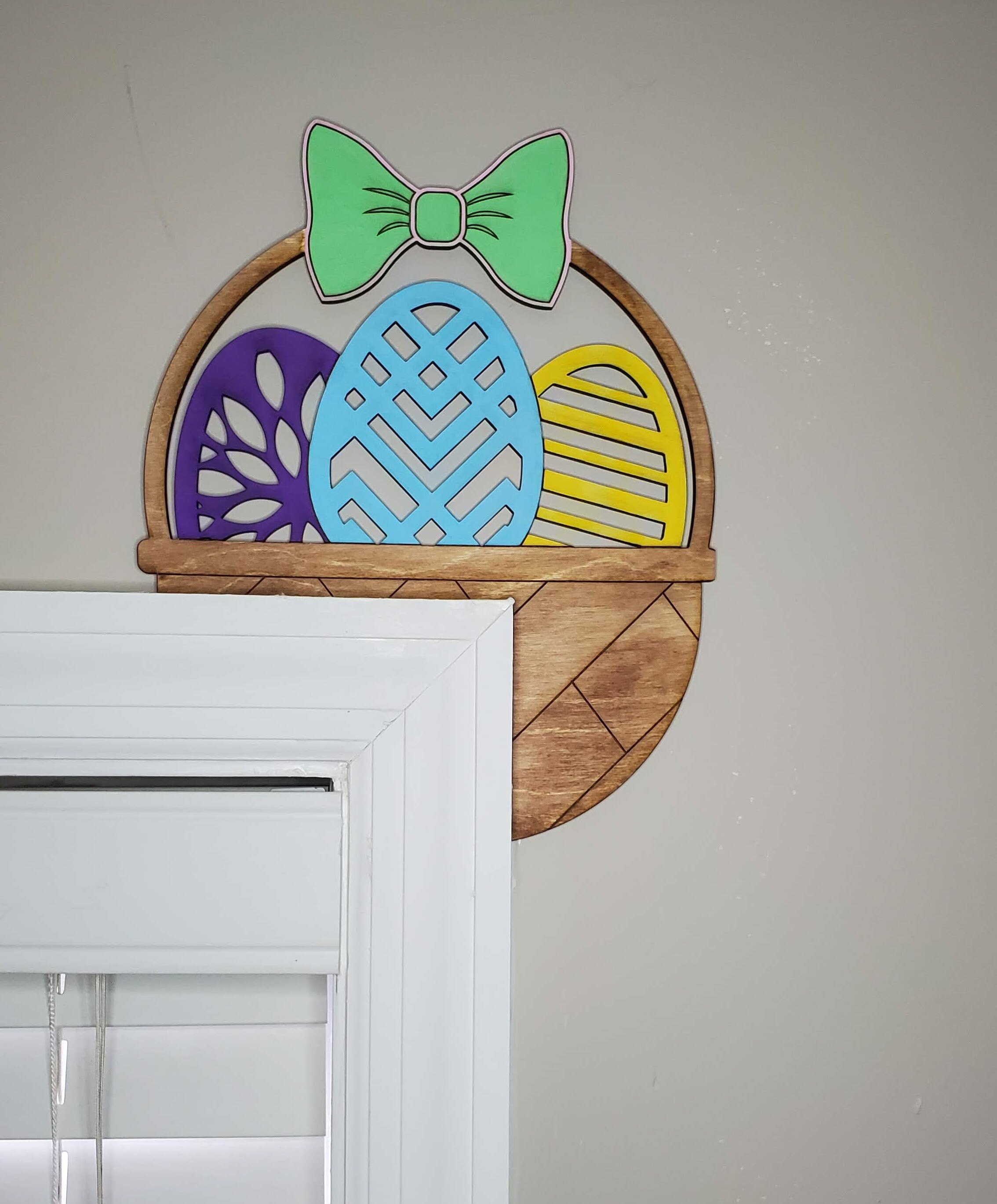Easter Door/window Trim/ Easy Easter Decor - Etsy