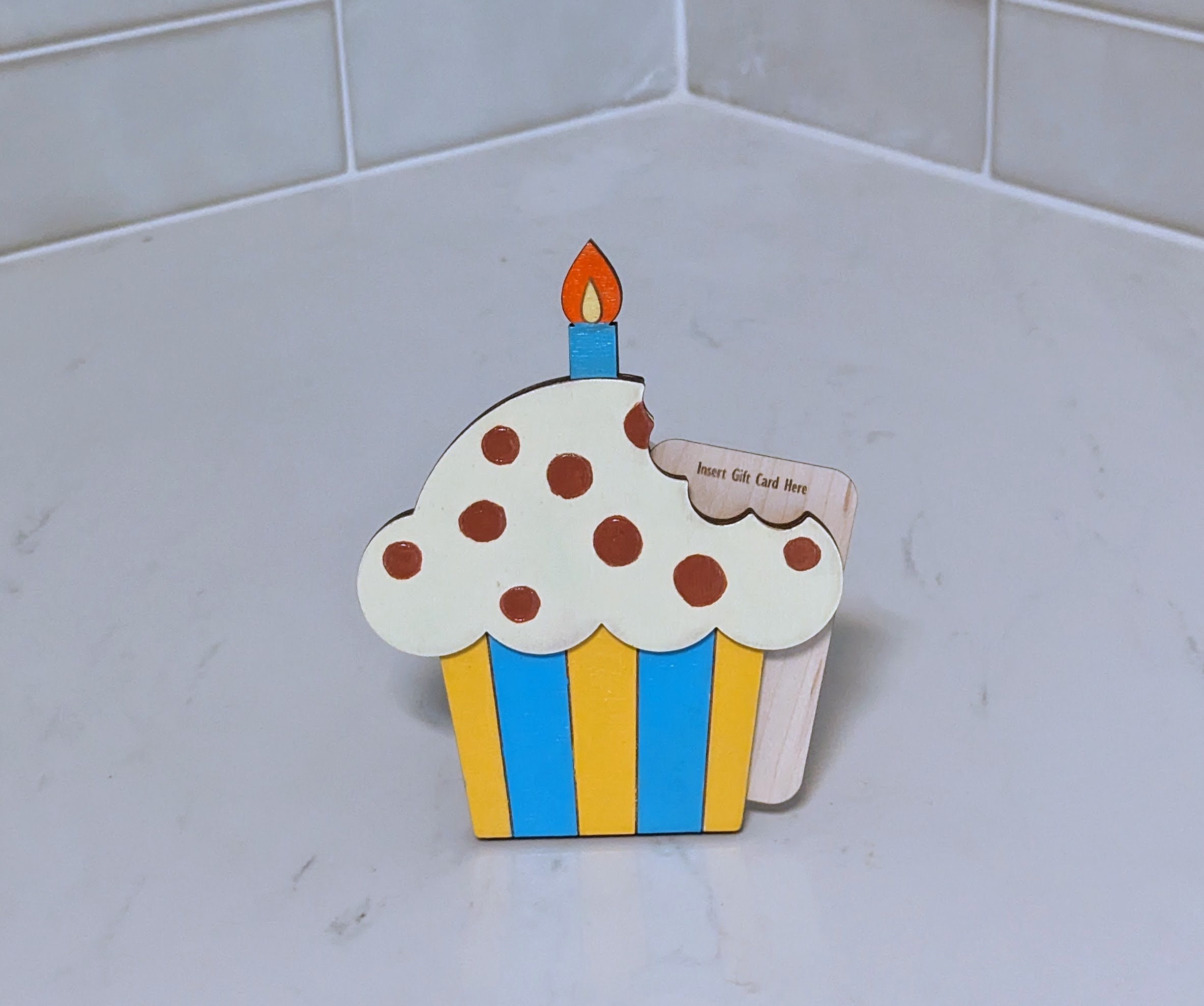 Cupcake Themed Gift Card Holder/ Birthday Gift/ Customizable Present - Etsy
