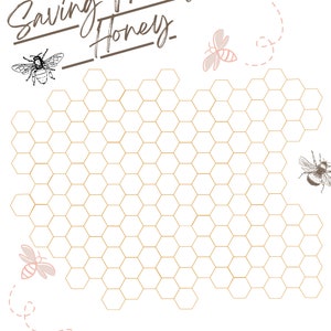 Extended Money Honey Savings Tracker, Saving Tracker, Budget, Savings ...