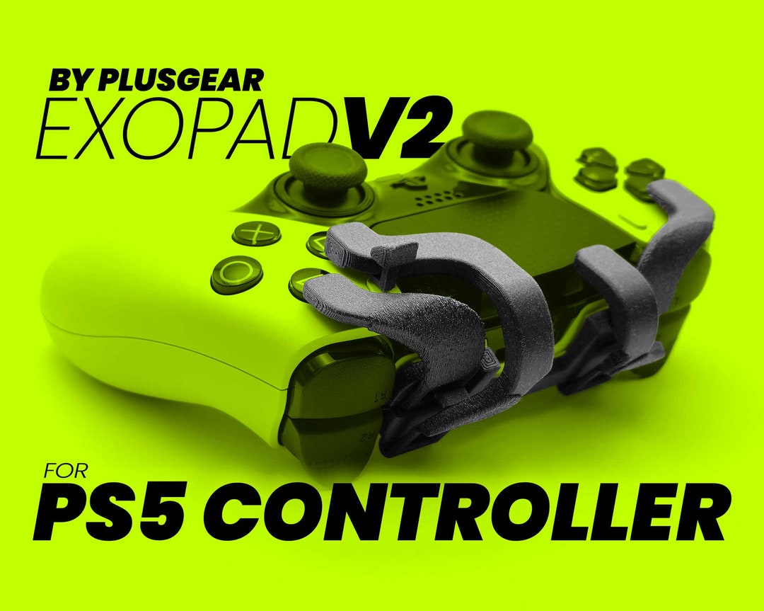 Exopad V2 Front Paddle Attachment for PS5 Controller, Controller ...
