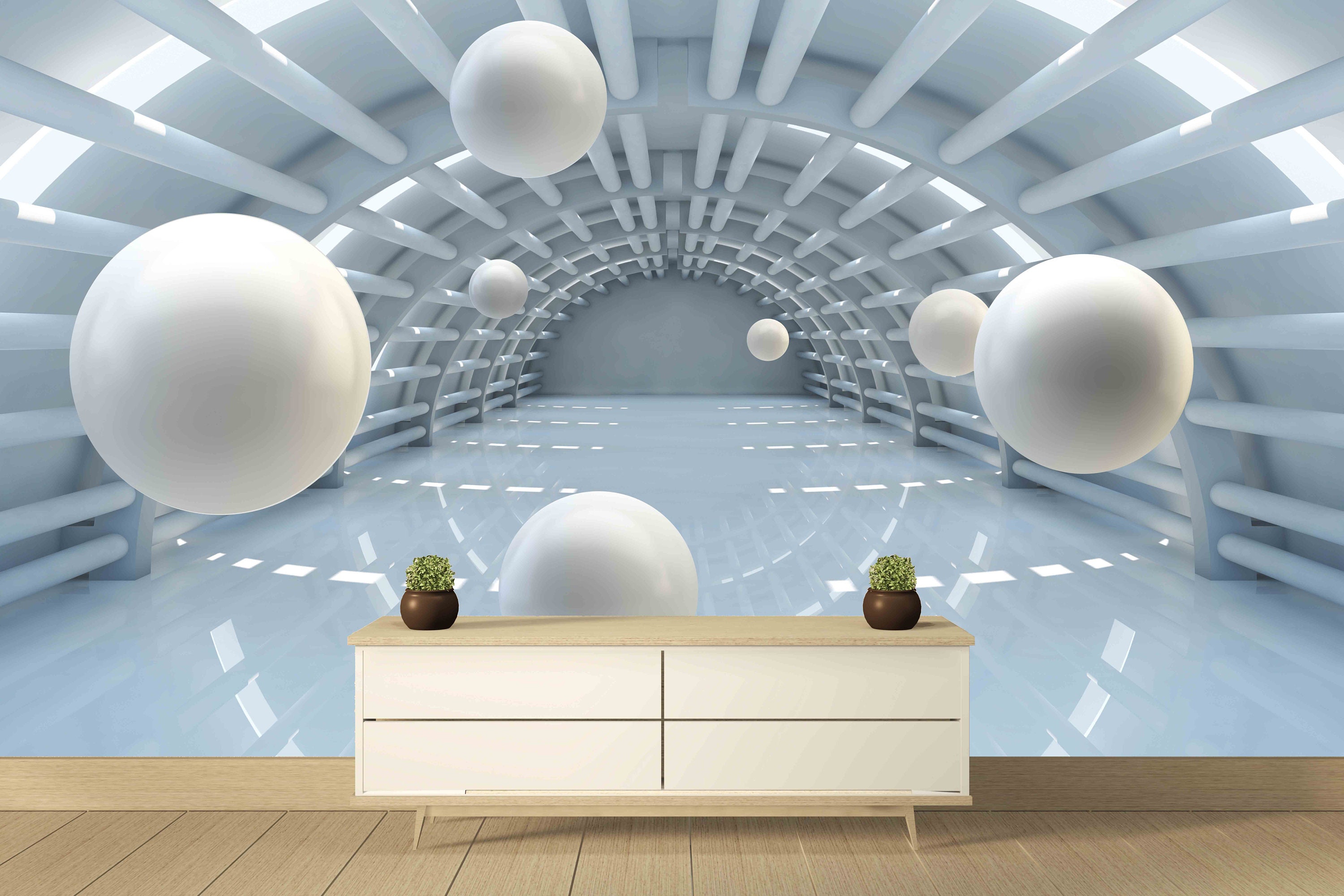 3d Wall Mural Abstract Wallpaper Peel and Stick Wallpaper - Etsy