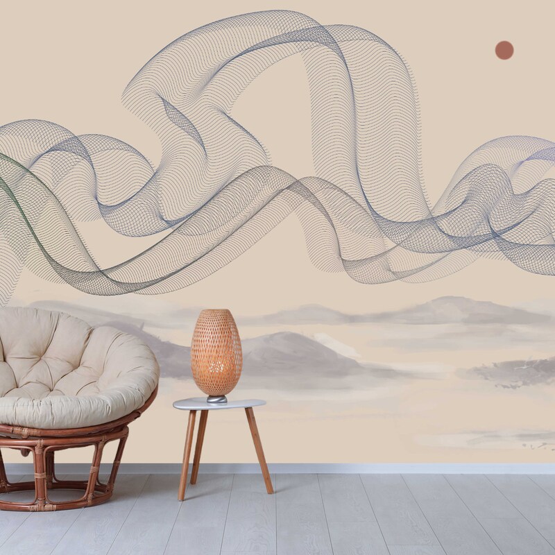 Abstract Waves - Etsy