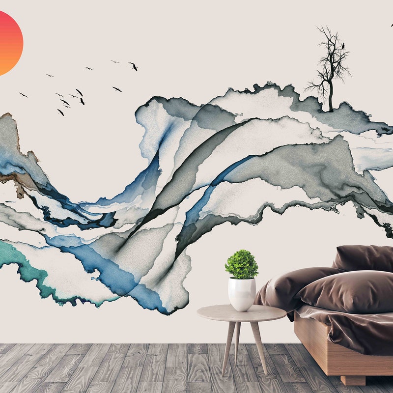 Removable Wallpaper Mural - Etsy