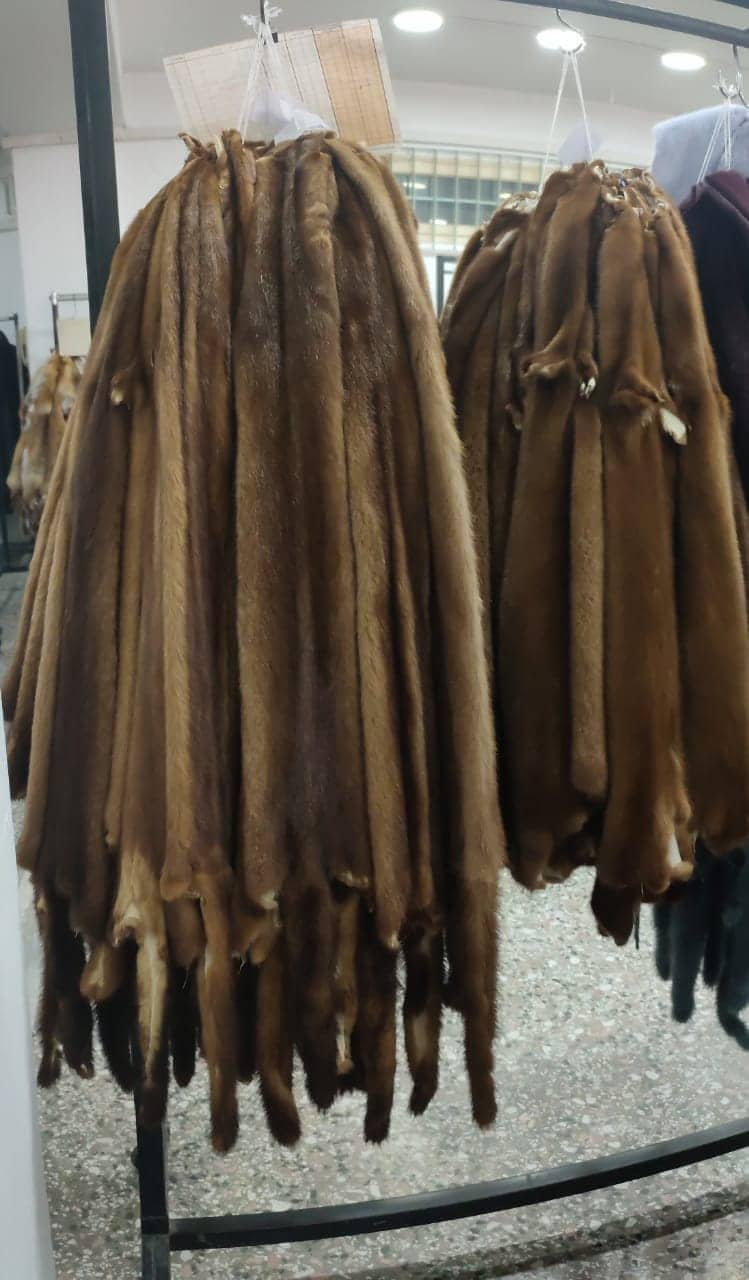 Natural Light Brown Mink Fur Skin/pelt - Etsy
