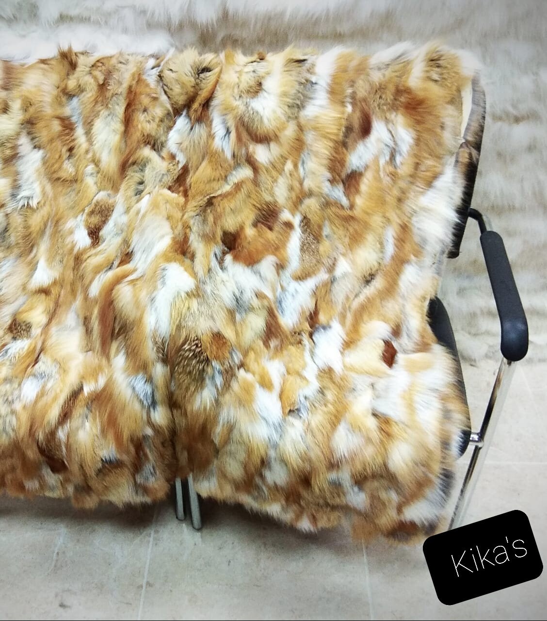 Canada Red Fox Real Fur Fox Throw/rug,chair Cover - Etsy