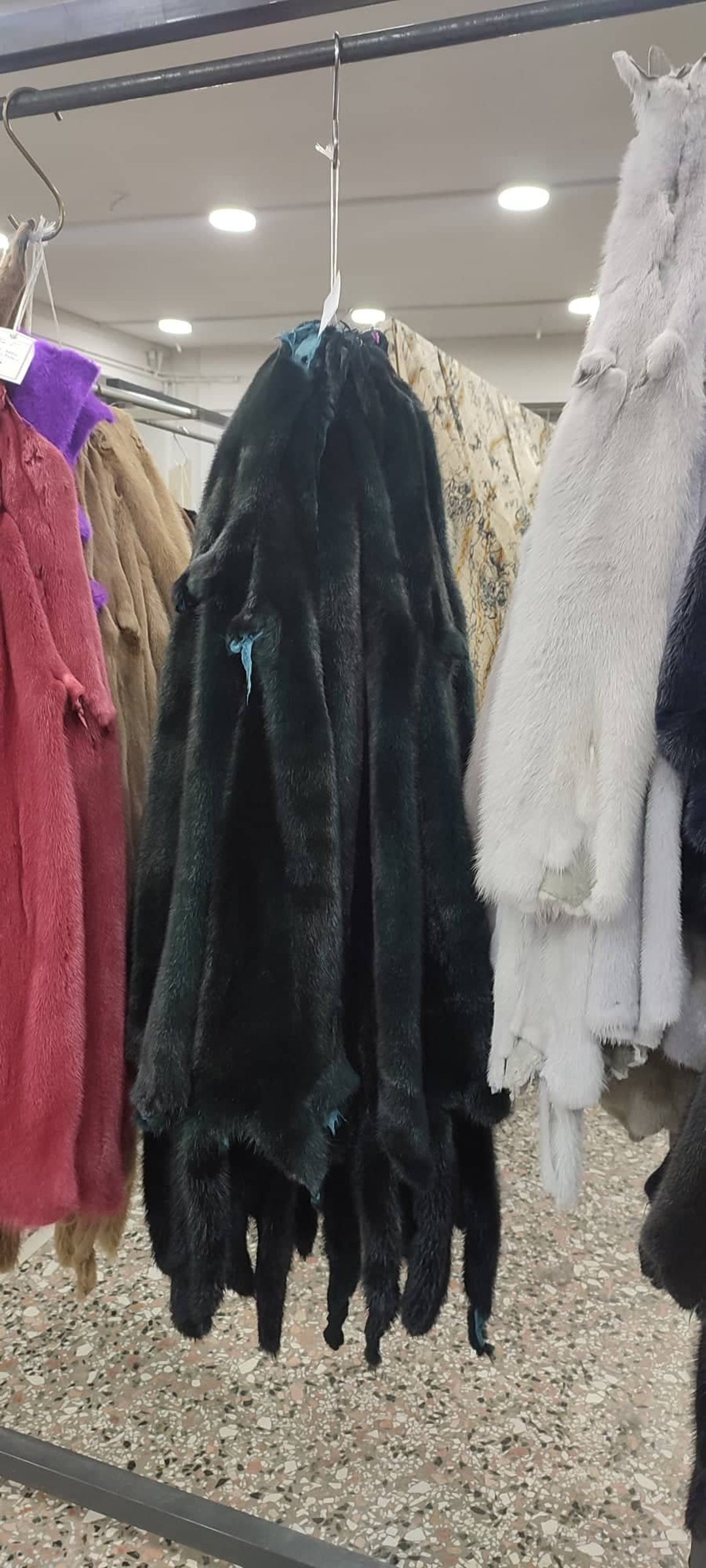 Dark Green Mink Fur Skin/pelt - Etsy