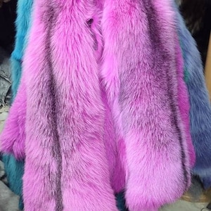 Marble Bubble Fox Fur Skin/pelt - Etsy