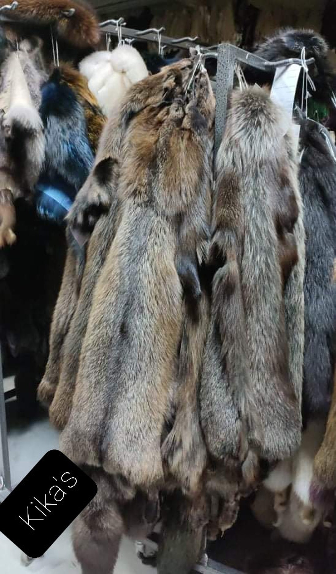 Dyed Silver Fox Fur Skin/pelt - Etsy