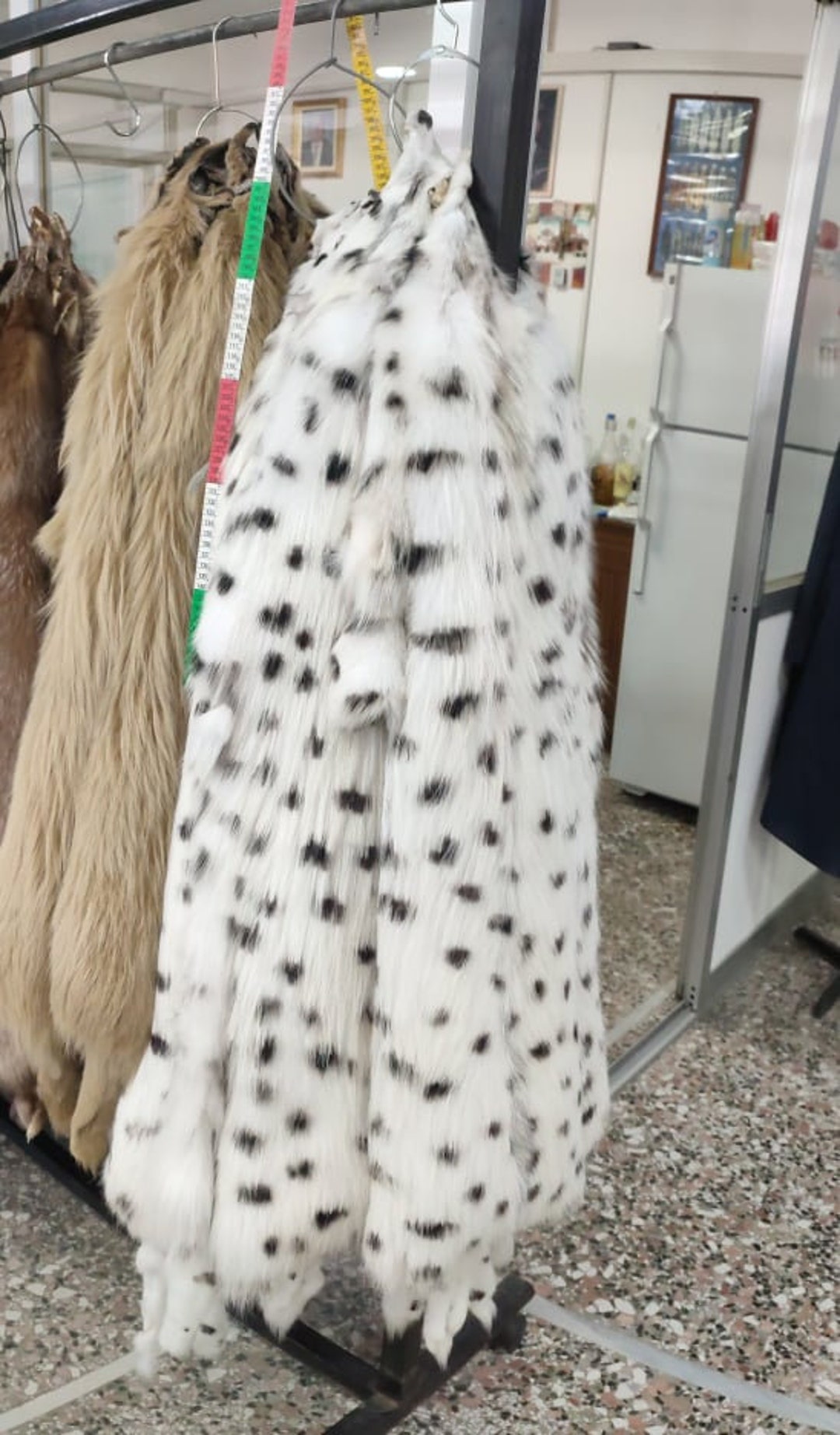 Shadow Spotted Fox Fur Skin/pelt - Etsy