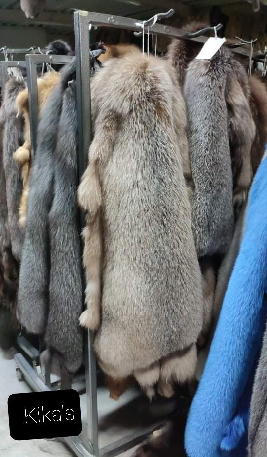 Bleeched Blue Frost Fox Fir Skin/pelt - Etsy