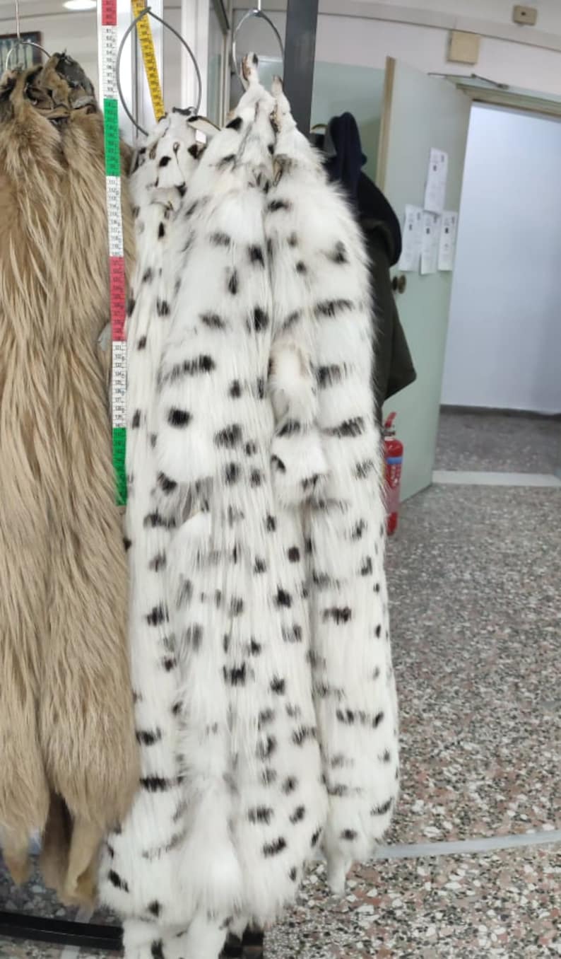 Shadow Spotted Fox Fur Skin/pelt - Etsy