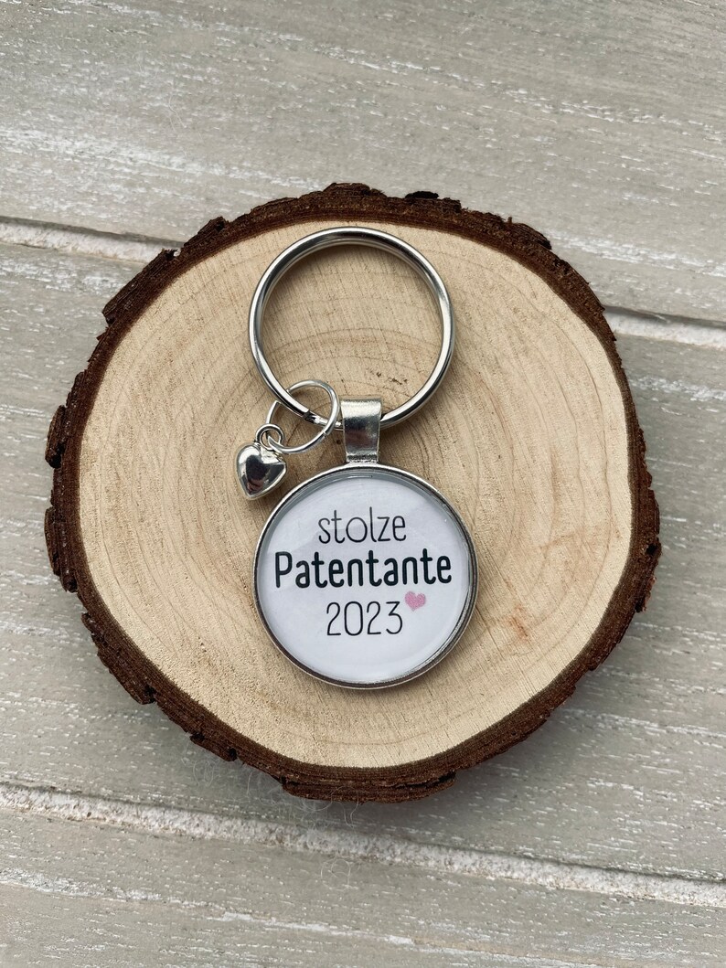 Stolze Patentante 2023, Schlüsselanhänger - Etsy.de