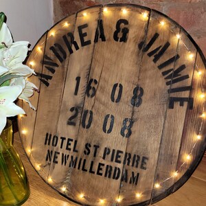 Bespoke Barrel Signs With Personalised Designs Approx 580mm - Etsy