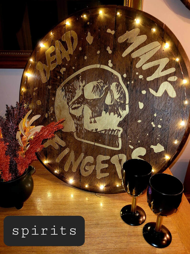 Bespoke Barrel Signs With Personalised Designs Approx 580mm - Etsy