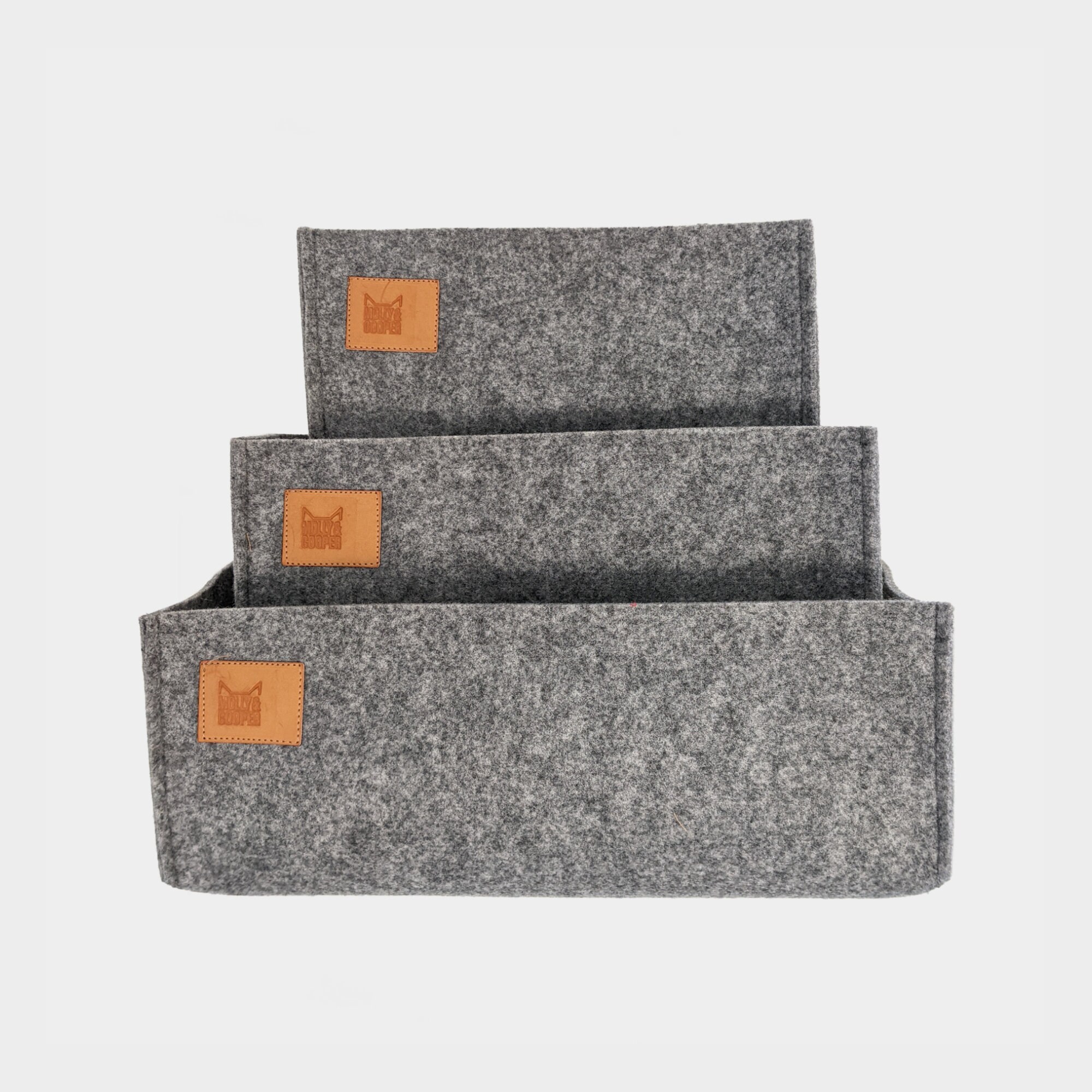 Felt Storage Box / Storage Basket / Shelf Box Organiser / Felt - Etsy