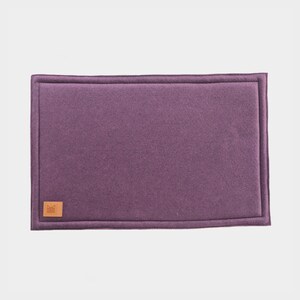 Small Dog Travel Mat / Warm Dog Crate Cushion / Washable Travel Bed ...