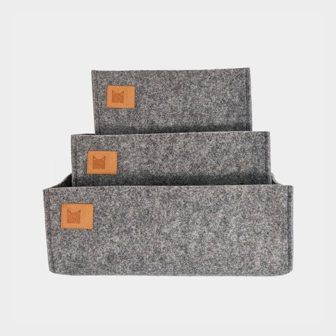 Felt Storage Box / Storage Basket / Shelf Box Organiser / Felt Derived ...