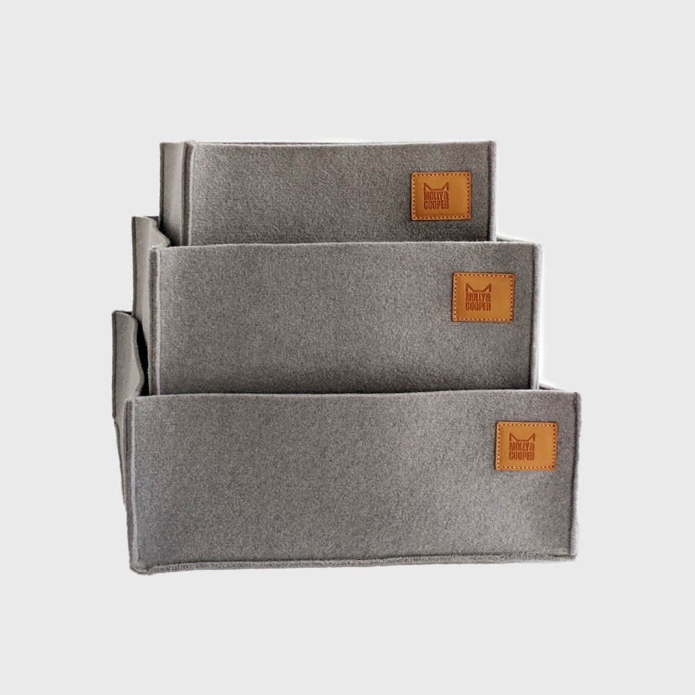 Felt Storage Box New Colors and Sizes / Storage Basket / Shelf Box ...