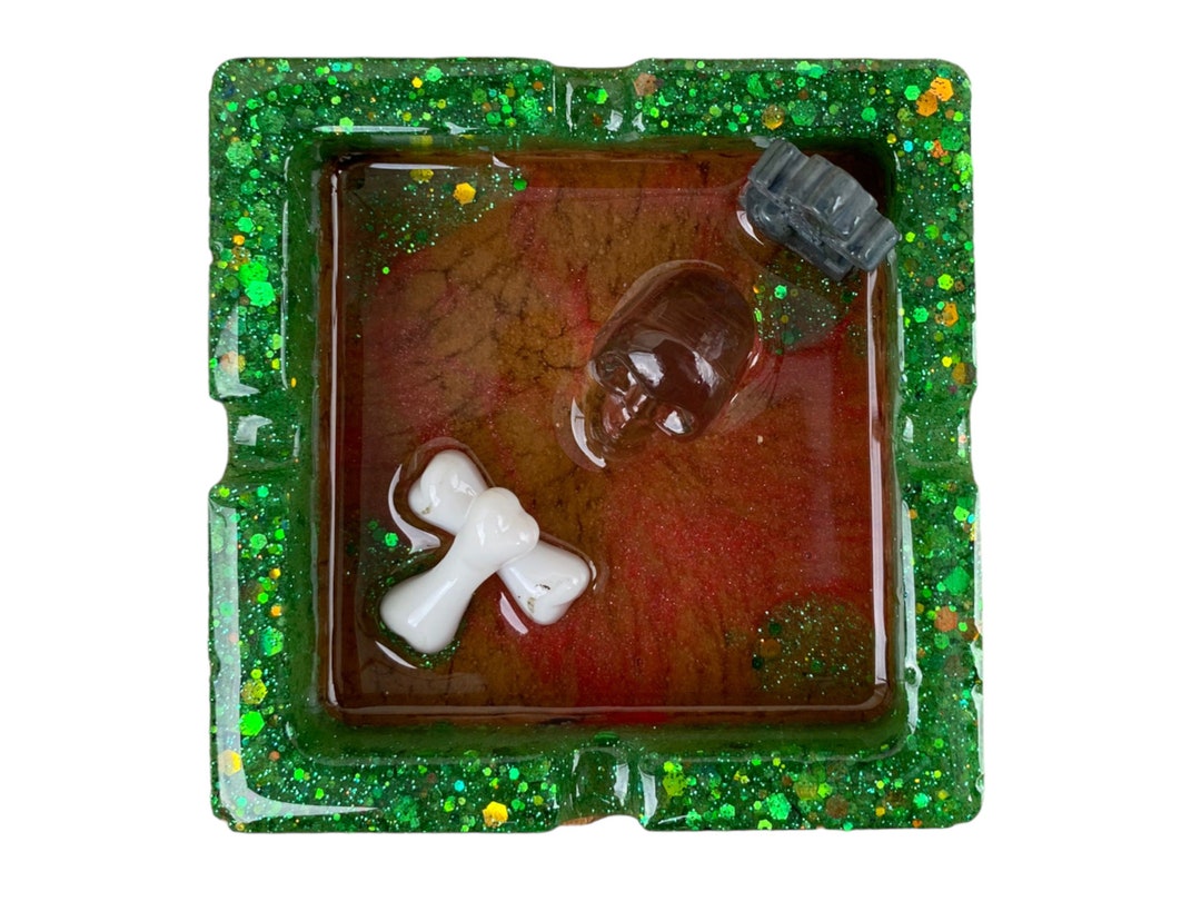 Rest in Peace square Ashtray 3.5x3.5 - Etsy