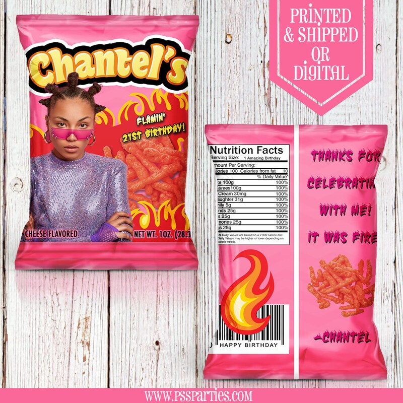 Custom Chip Bags - Etsy