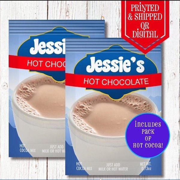 Hot Cocoa Favor - Etsy
