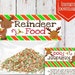 REINDEER FOOD Bag Topper - Christmas Favors - Printable Bag Toppers ...