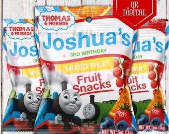 Thomas Fruit Snacks - Etsy UK