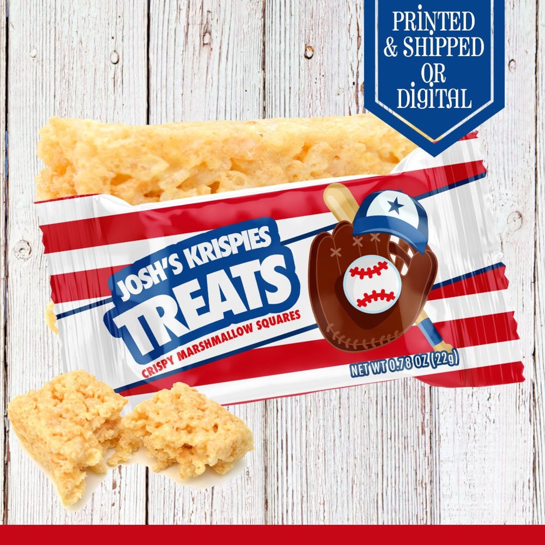Baseball Treats - Chip Bags - Baseball Party - Baseball Birthday ...