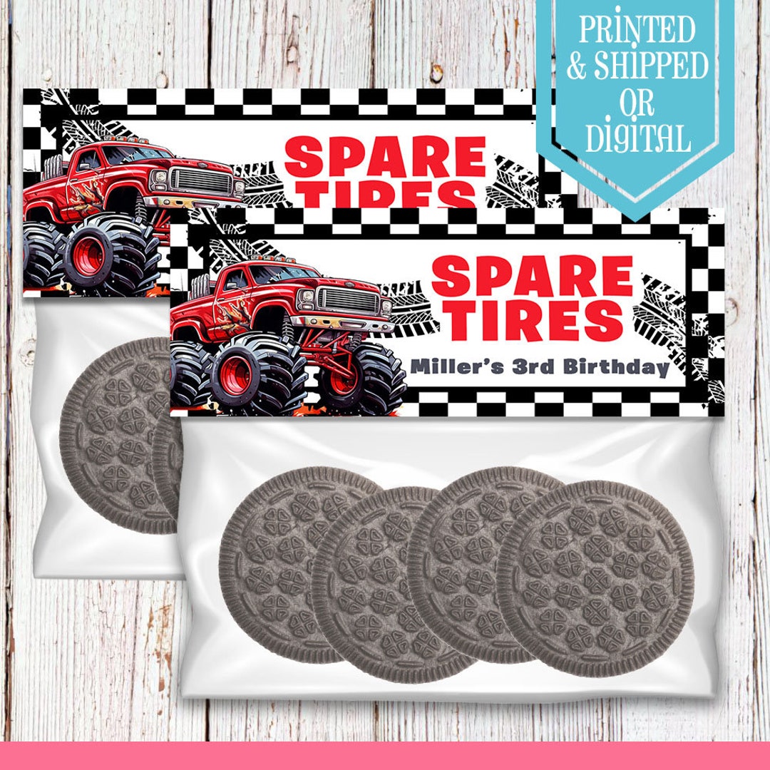 Spare Tire Bag Topper - Bag Toppers - Race Car Party - Race Car ...