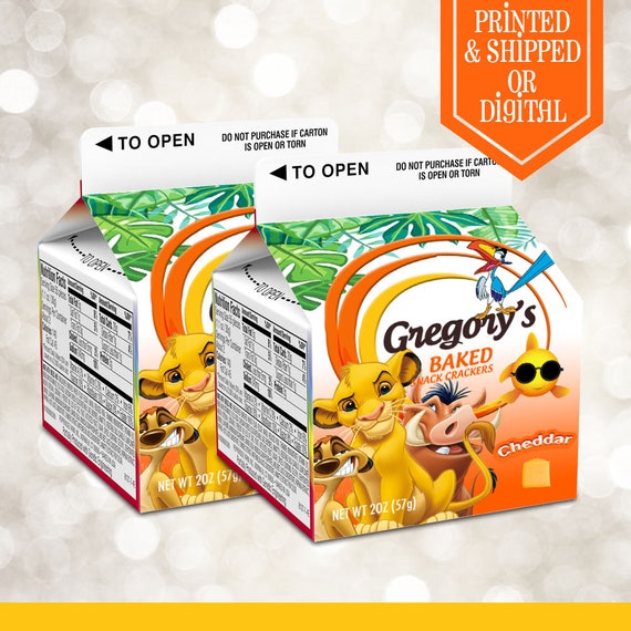 Goldfish Crackers Box