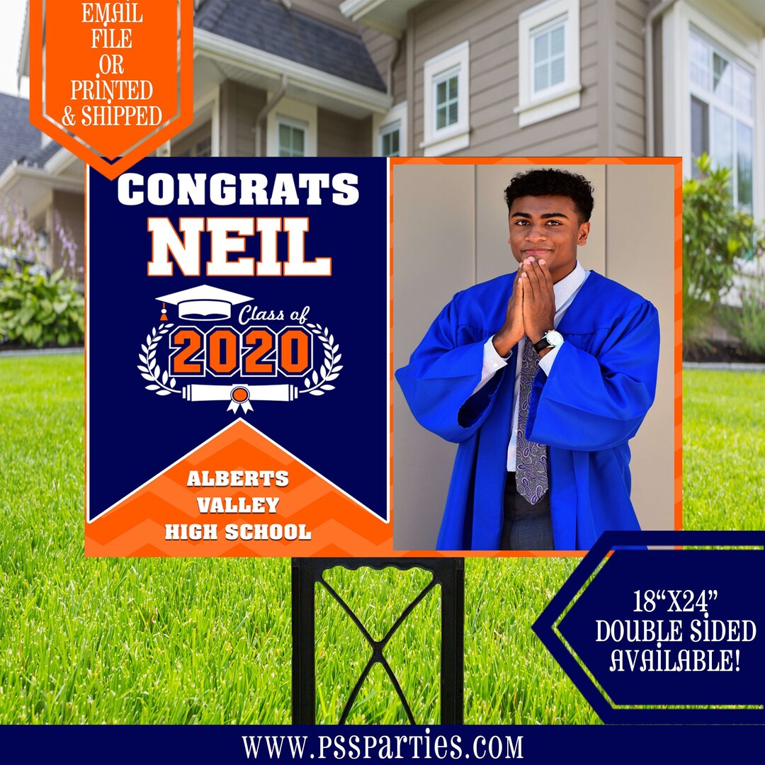 Graduation Yard Sign - Senior Graduation - Highschool Graduation ...