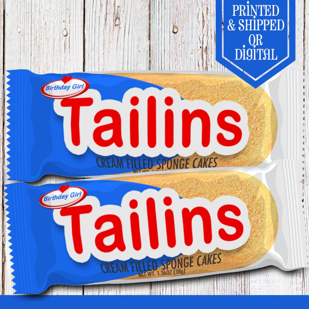 Cream Sponge Cake - Custom Wrapper - Sponge Cake - Custom Party Favors ...