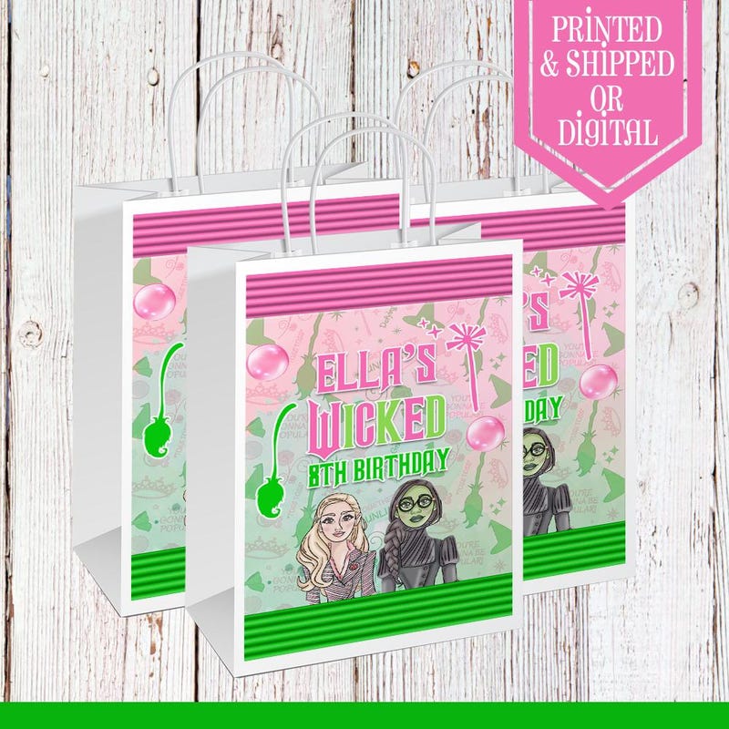 Wicked Themed Gift Bags - 60+ Gift Ideas for 2025
