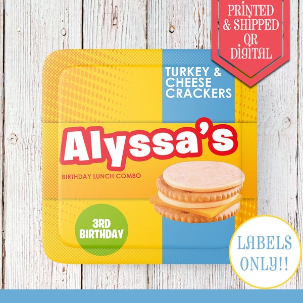 Lunchable Label - Etsy