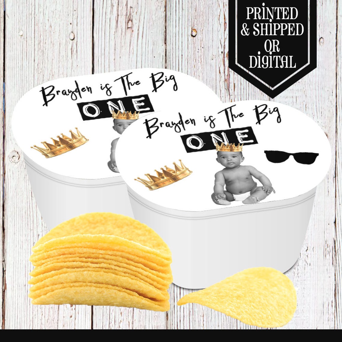 Notorious Party Chips Chip Bag the BIG ONE Party - Etsy