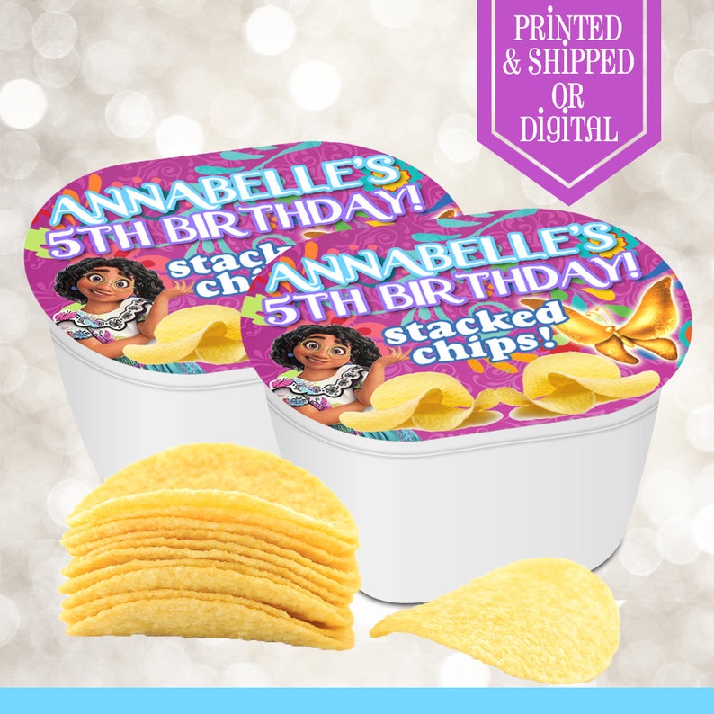 Encanto Chips - Chip Bags - Encanto Party - Encanto Birthday - Encanto ...