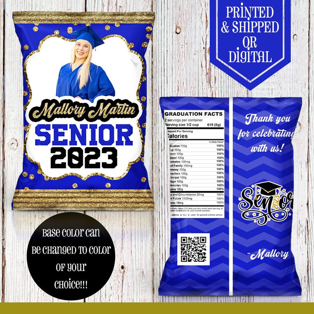 Graduation Chip Bags - Class of 2023 Chip Bag - 2023 Graduation ...