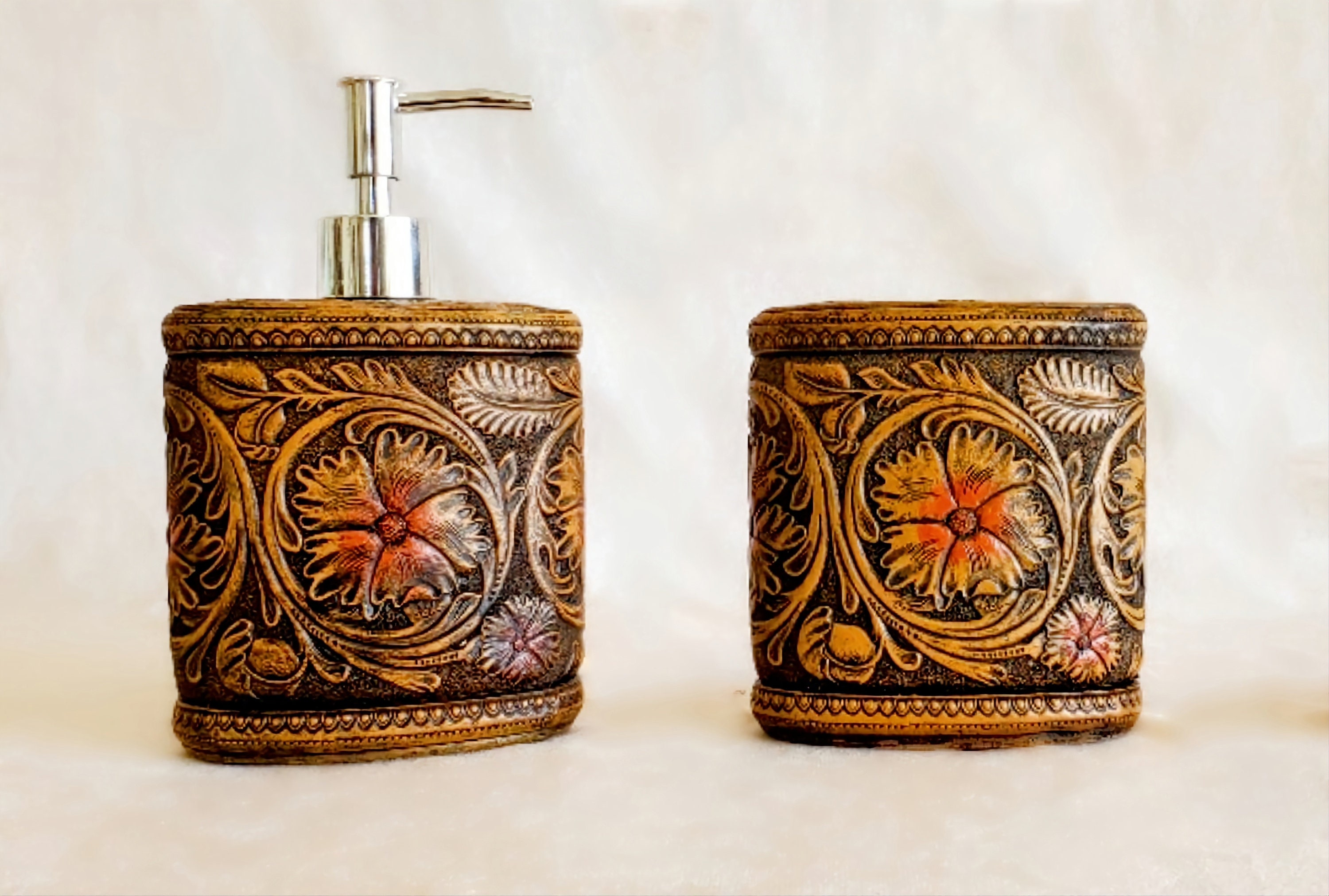 Western Toothbrush and Toothpaste Holder Hand Soap Dispenser - Etsy