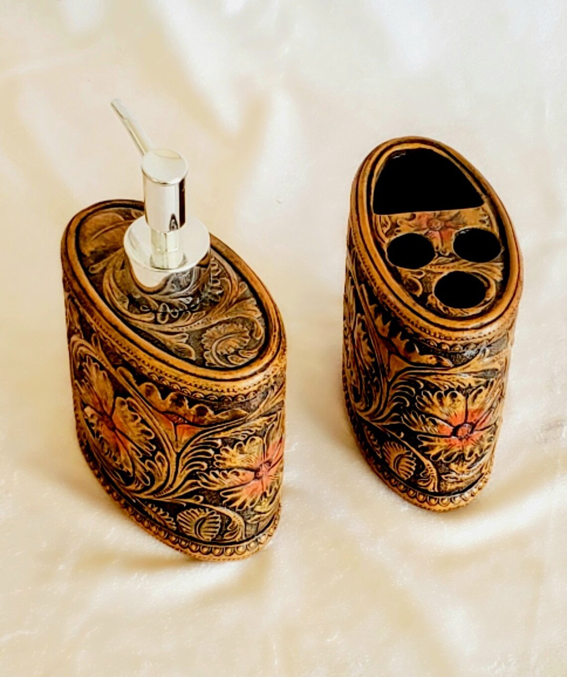 Western Toothbrush and Toothpaste Holder Hand Soap Dispenser - Etsy