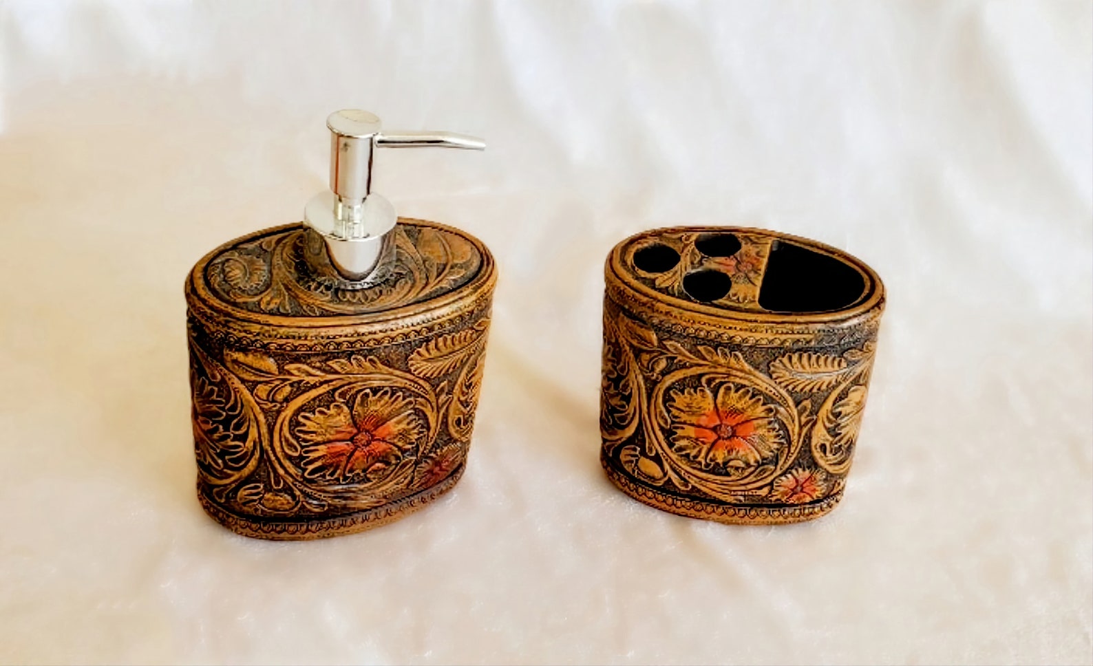 Western Toothbrush and Toothpaste Holder Hand Soap Dispenser - Etsy