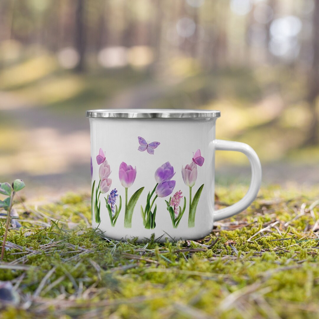 Tulip Flower Mug Danish Pastel Decor Unique Gifts for Her | Floral ...