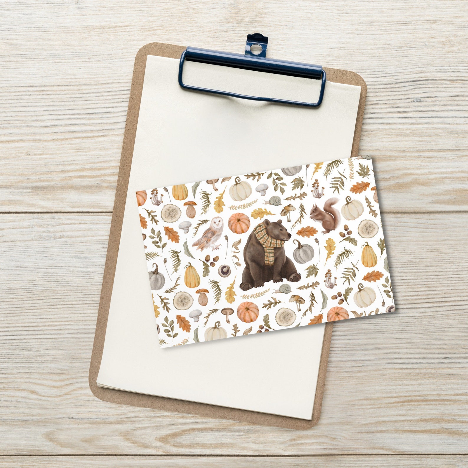 Cute Autumn Postcard Cottagecore Decor Best Gifts for Women | Cozy ...