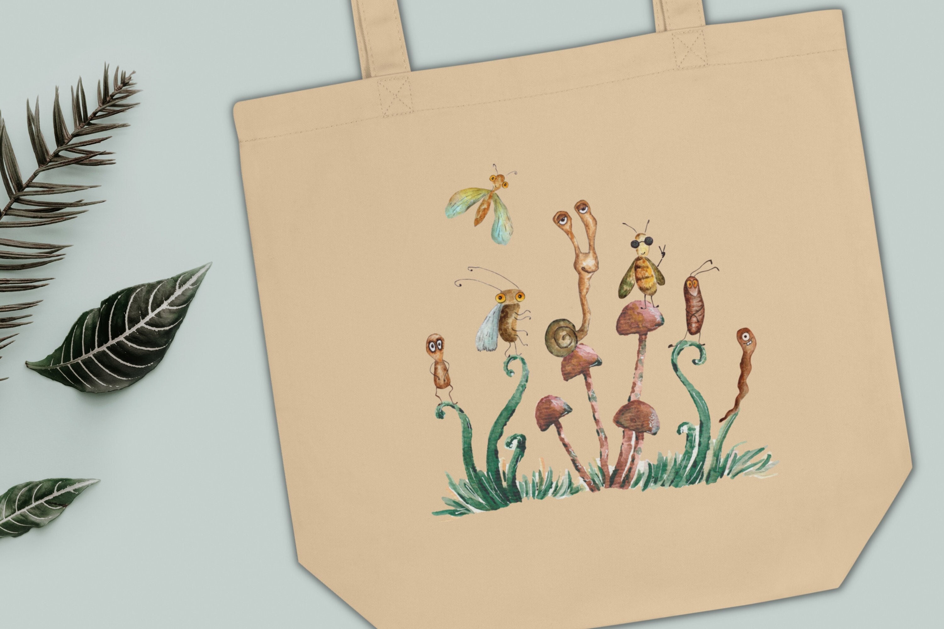 Goblincore Mushroom Tote Bag Aesthetic Quirky Gifts - Etsy
