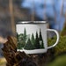 Woodland Cottage Core Enamel Mug Unique Gifts for Friends Camping ...