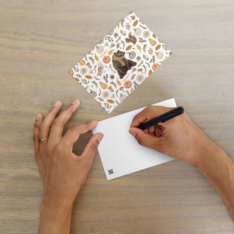 Cute Autumn Postcard Cottagecore Decor Best Gifts for Women | Cozy ...