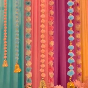 STAR & Moon Wall Hanging, Wedding Decor Hanging ,indian Wall Hanging ...